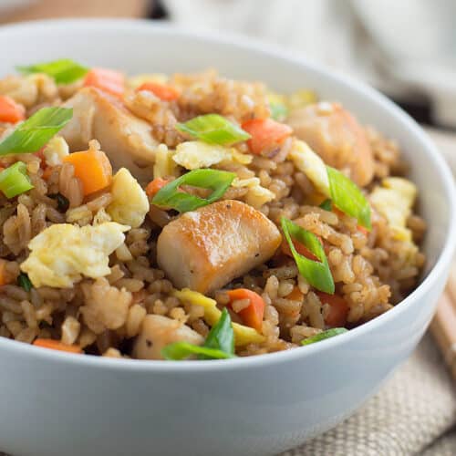 Mouthwatering Garlic Chicken Fried Rice - Savory Spicerack