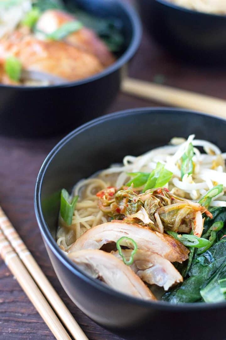 Miso Soup Ramen Bowl Using Leftovers - Savory Spicerack