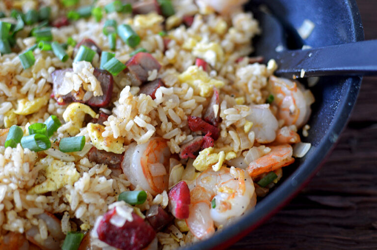 Hawaiian Island Style Fried Rice - Savory Spicerack