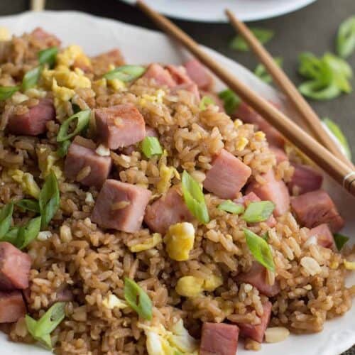 Fried Rice With Leftover Ham - Savory Spicerack