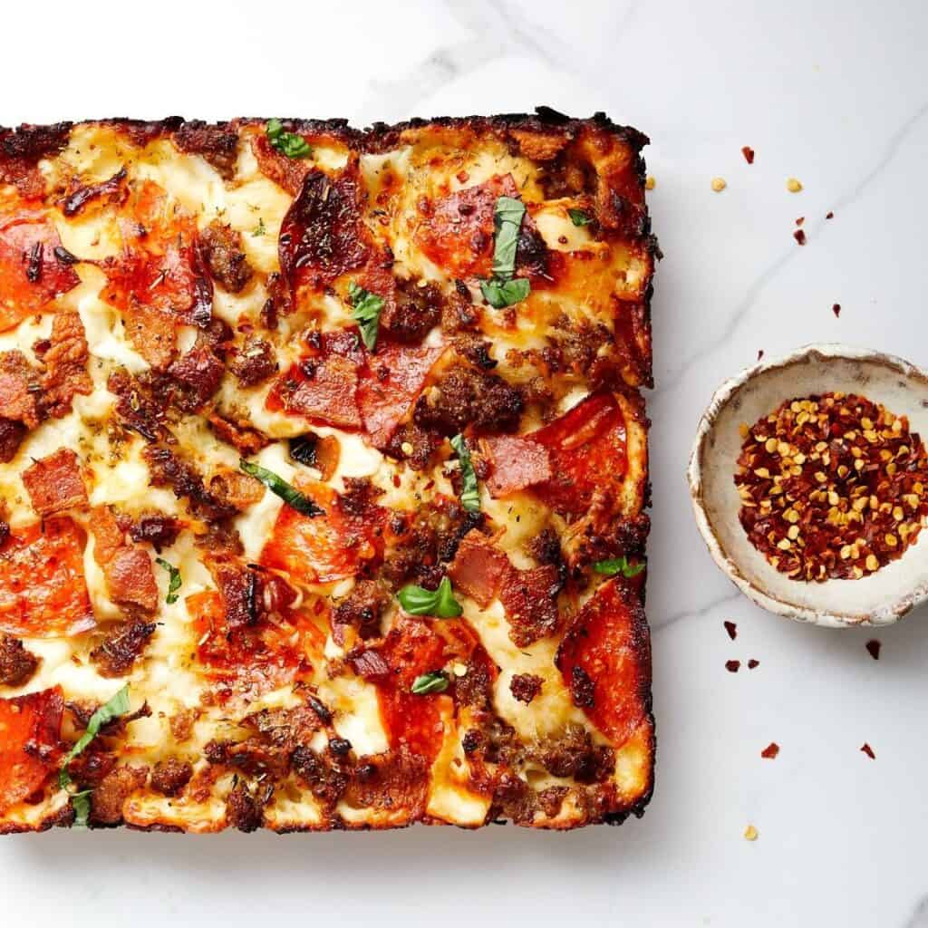 Detroit-Style Pizza Recipe - Savory Spicerack