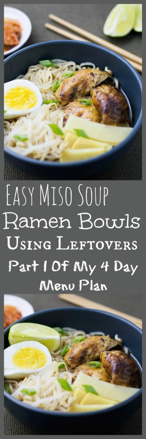 Miso Soup Ramen Bowl Using Leftovers - Savory Spicerack