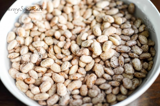 Easy Slow Cooker Charro Beans - Savory Spicerack